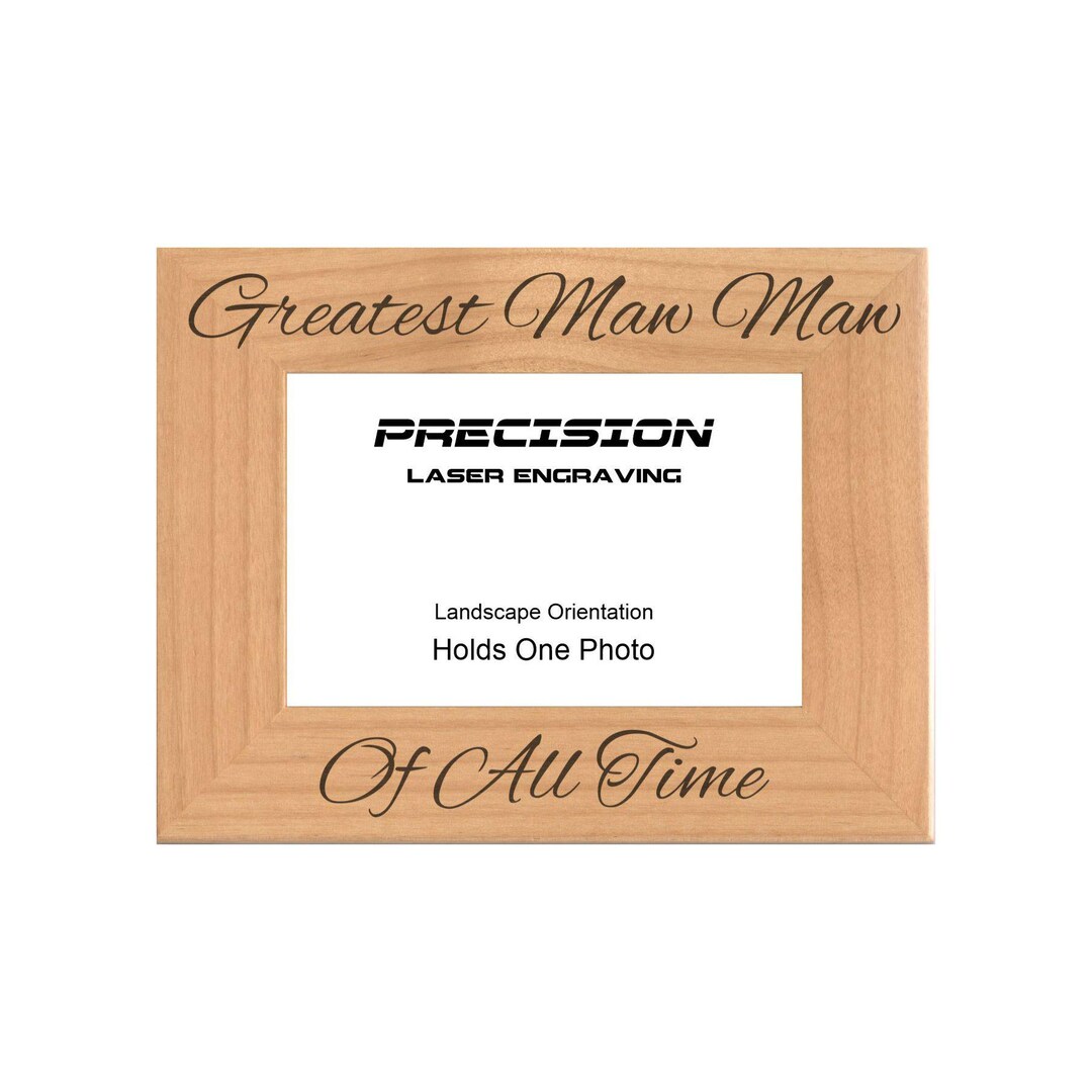 Mawmaw Picture Frame, Greatest Maw Maw of All Time Engraved Natural ...