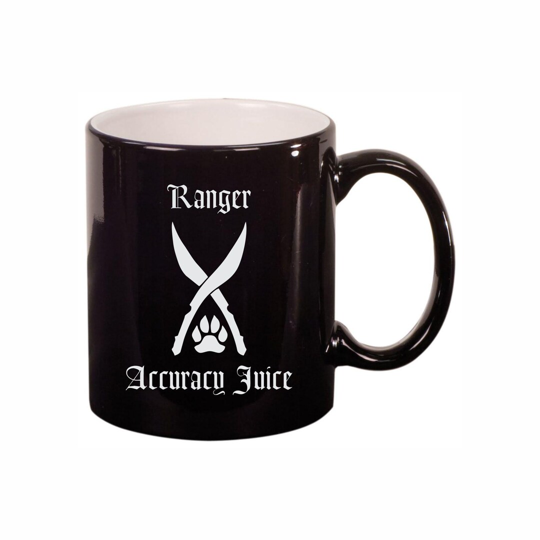 DND Coffee Mug, Ranger Accuracy Juice 11oz Ceramic Coffee Cup Teacup ...