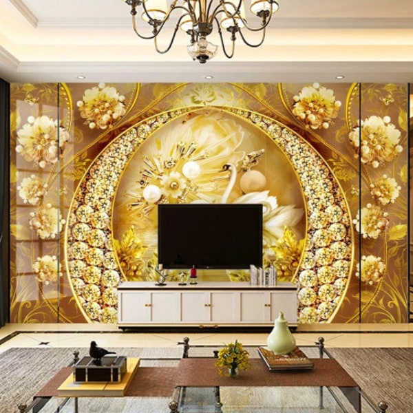 3d Wall Mural - Etsy