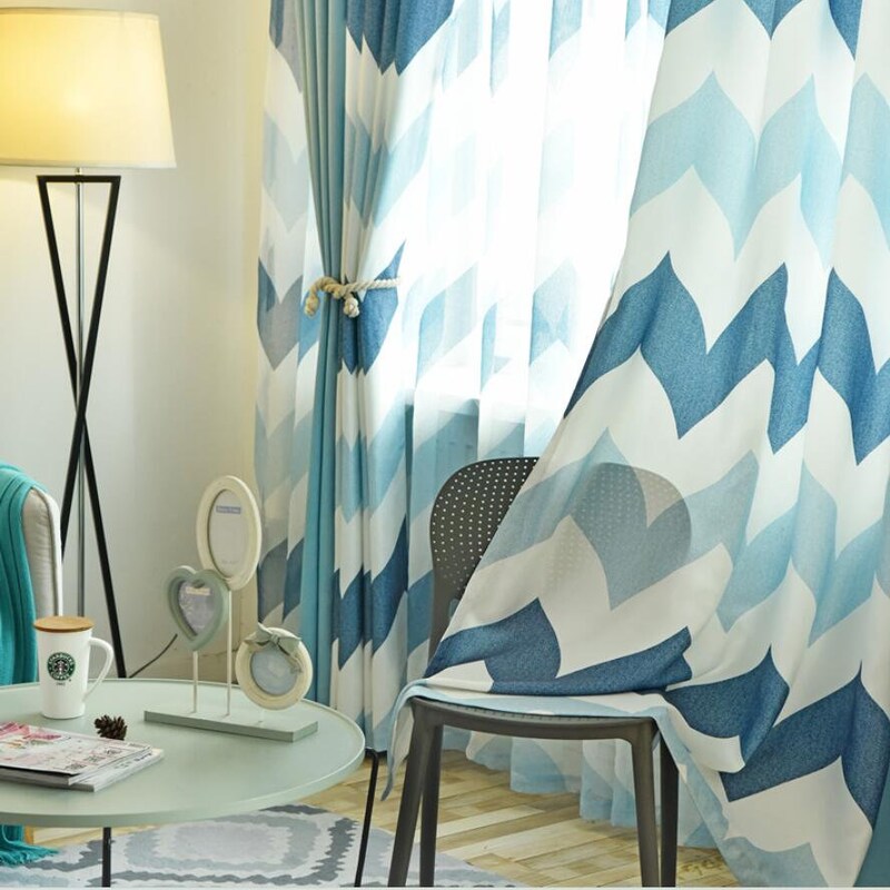 Geometric Curtains - Etsy