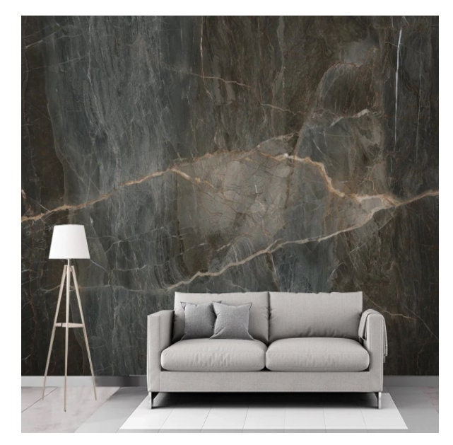 Modern Creative Marble Pattern Wallpaper Wall Mural Home Decor - Etsy
