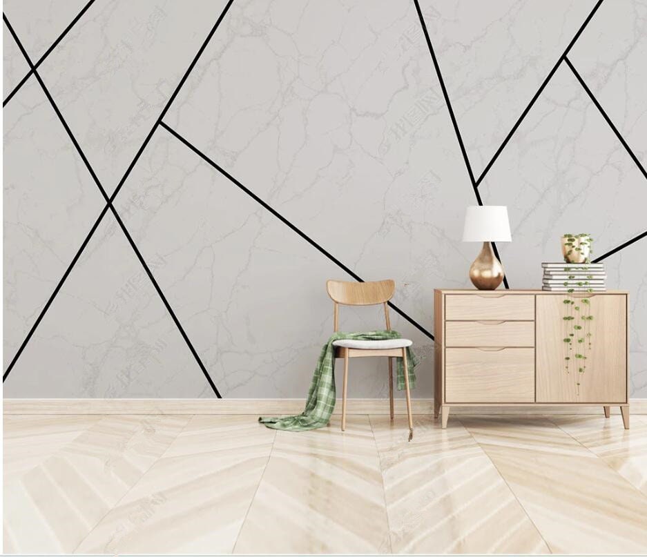 Original Modern Minimalist Personality Abstract Geometric Lines Light ...