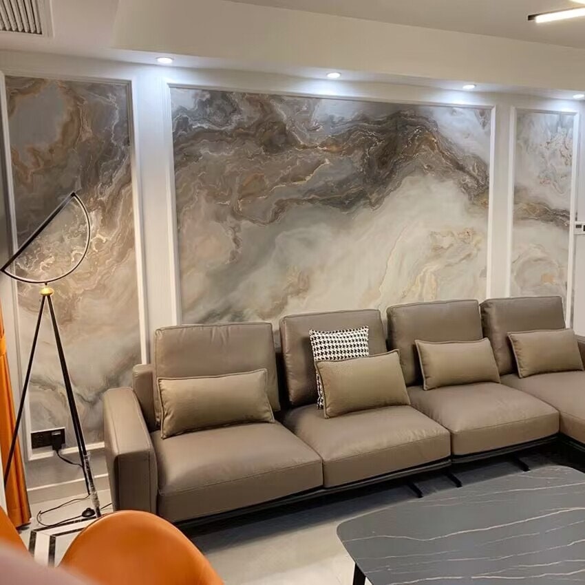 Simple Marble Wallpaper Marble Wall Mural Home Decor - Etsy