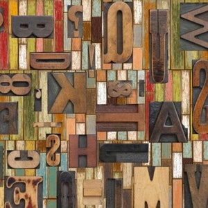 Vintage Wood Board English Letters Bar Restaurant Cafe Background ...