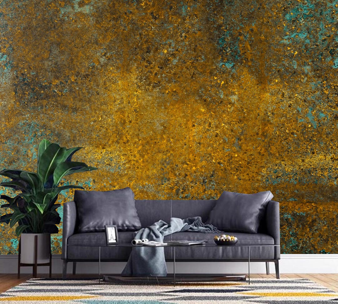 Old Rusty Metal Background, Rough Texture Wallpaper, Grunge Background ...