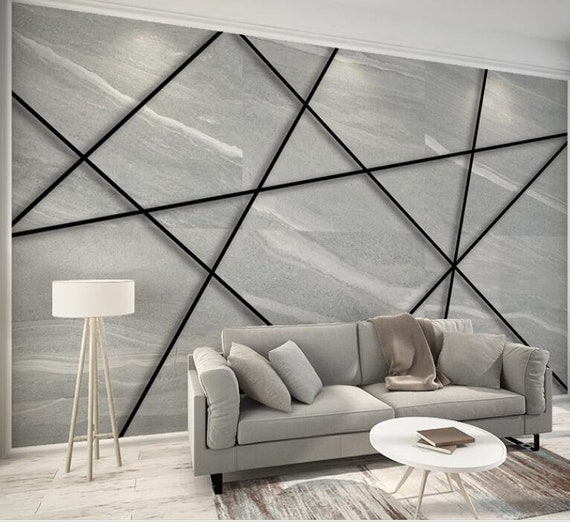 Grey Geometric Wallpaper