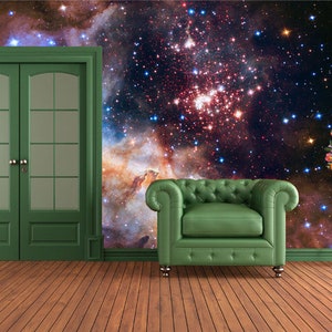 Gorgeous Galaxy Starry Night Wallpaper Wall Mural Wall Decor - Etsy