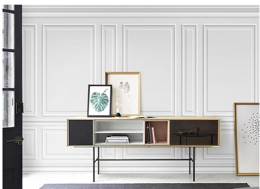 Nordic Gypsum Line Webcast Background Wallpaper Wall Mural Wall Decor ...