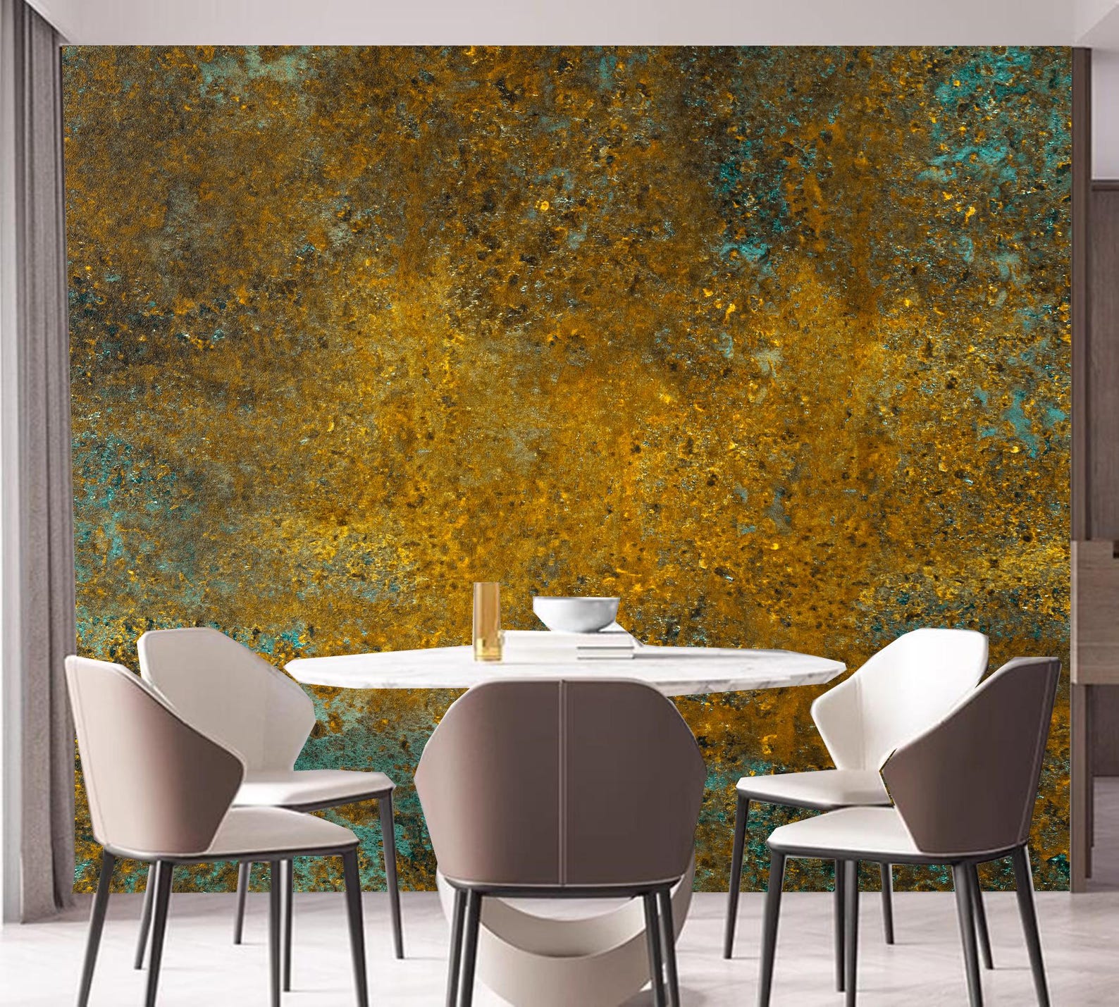 Old Rusty Metal Background, Rough Texture Wallpaper, Grunge Background ...