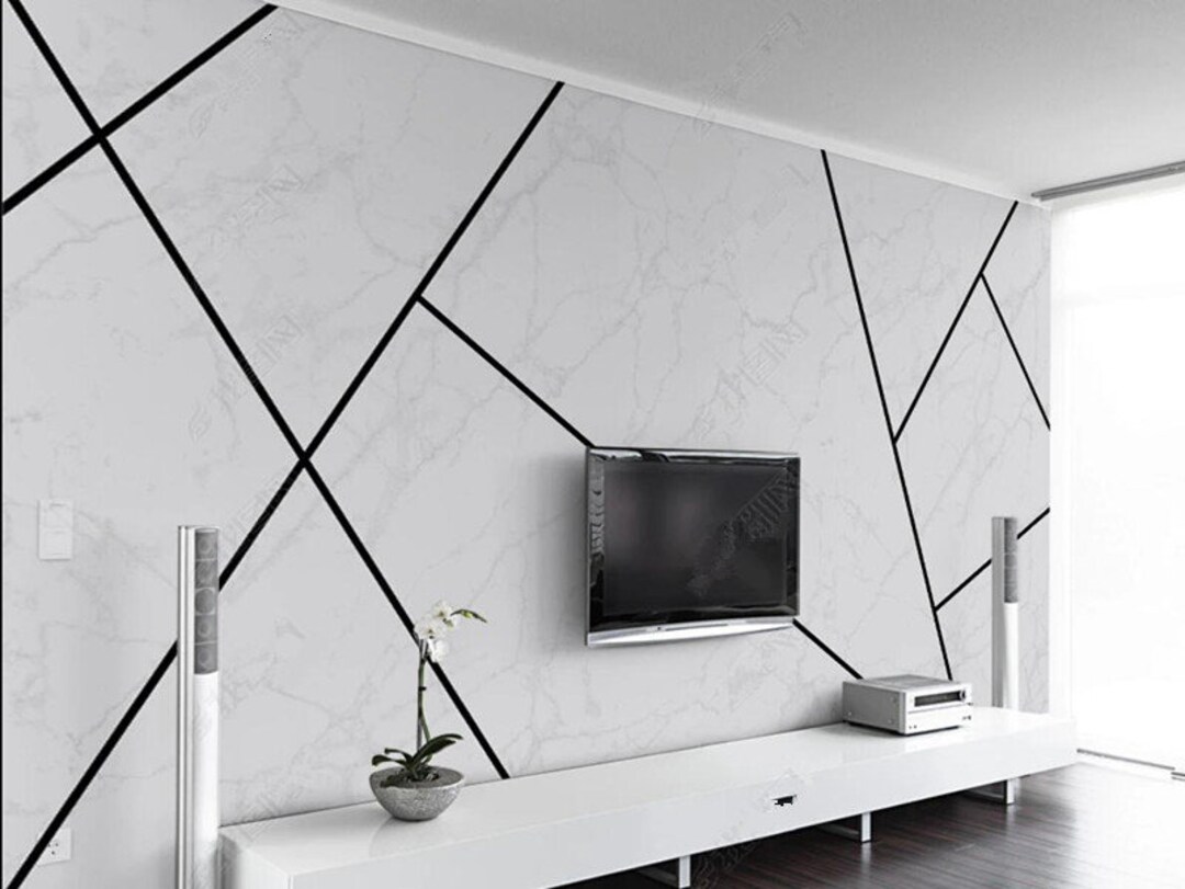 Original Modern Minimalist Personality Abstract Geometric Lines Light ...