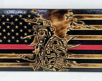 Firefighter Sign - Etsy