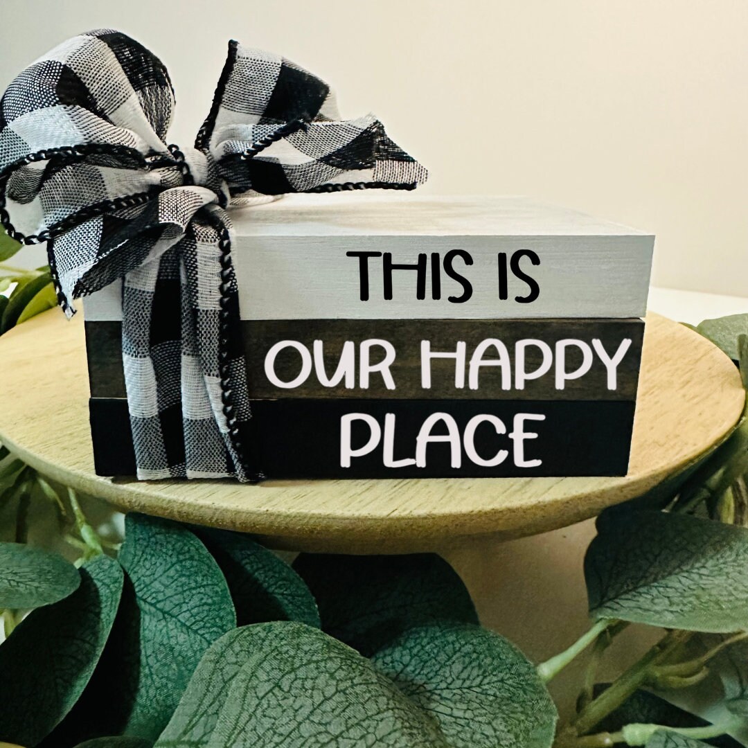 Happy Place Mini Stack - Etsy