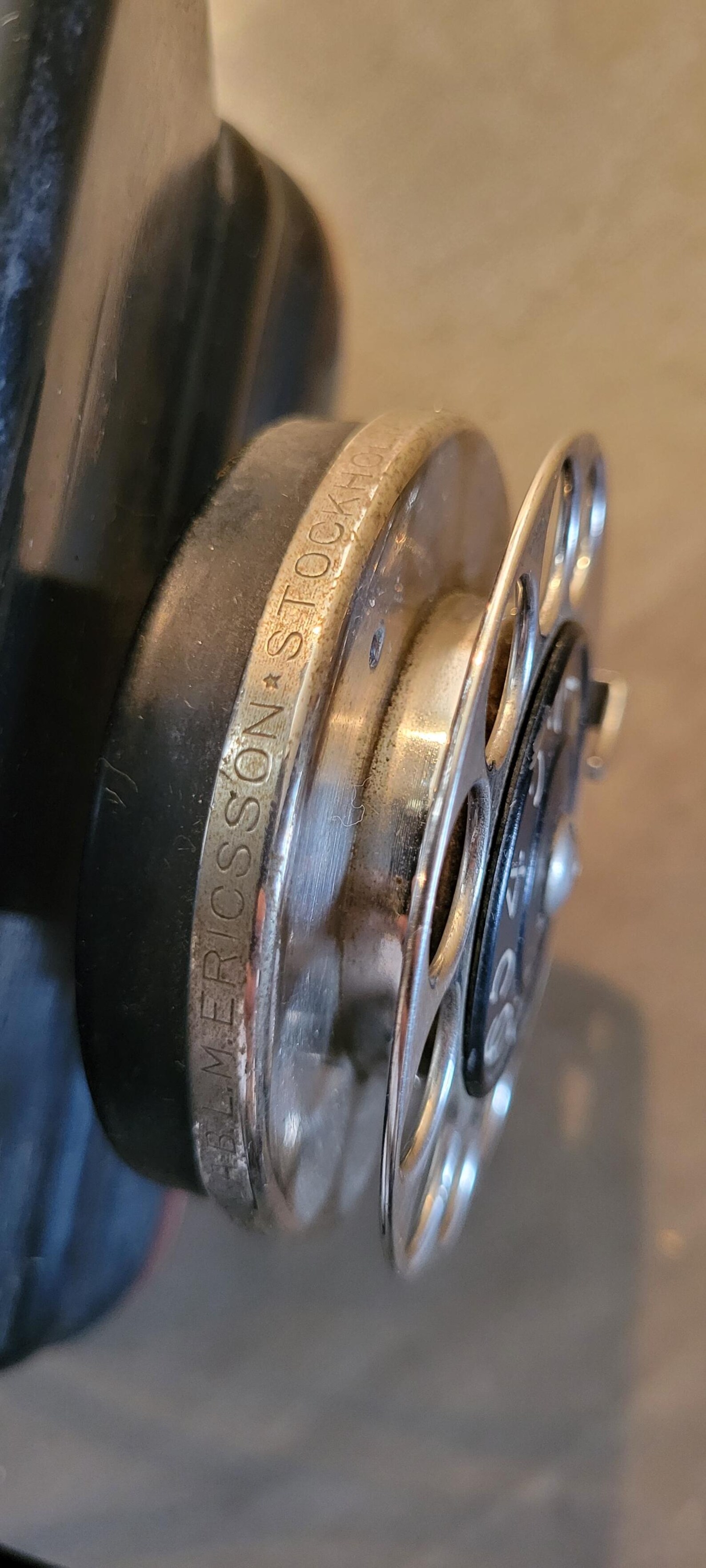 Vintage L. M. Ericsson Stockholm Rotary Dial Table Phone 1947 Swedish ...