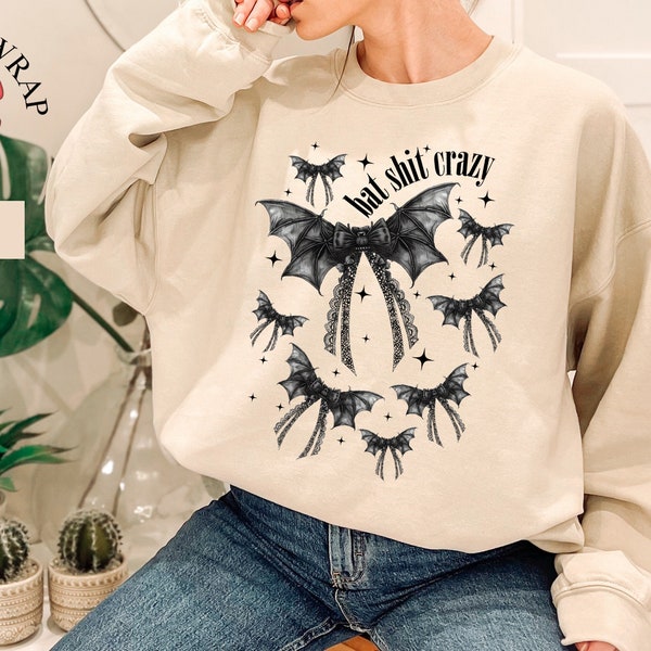 Coquette Bat Sweater - Etsy