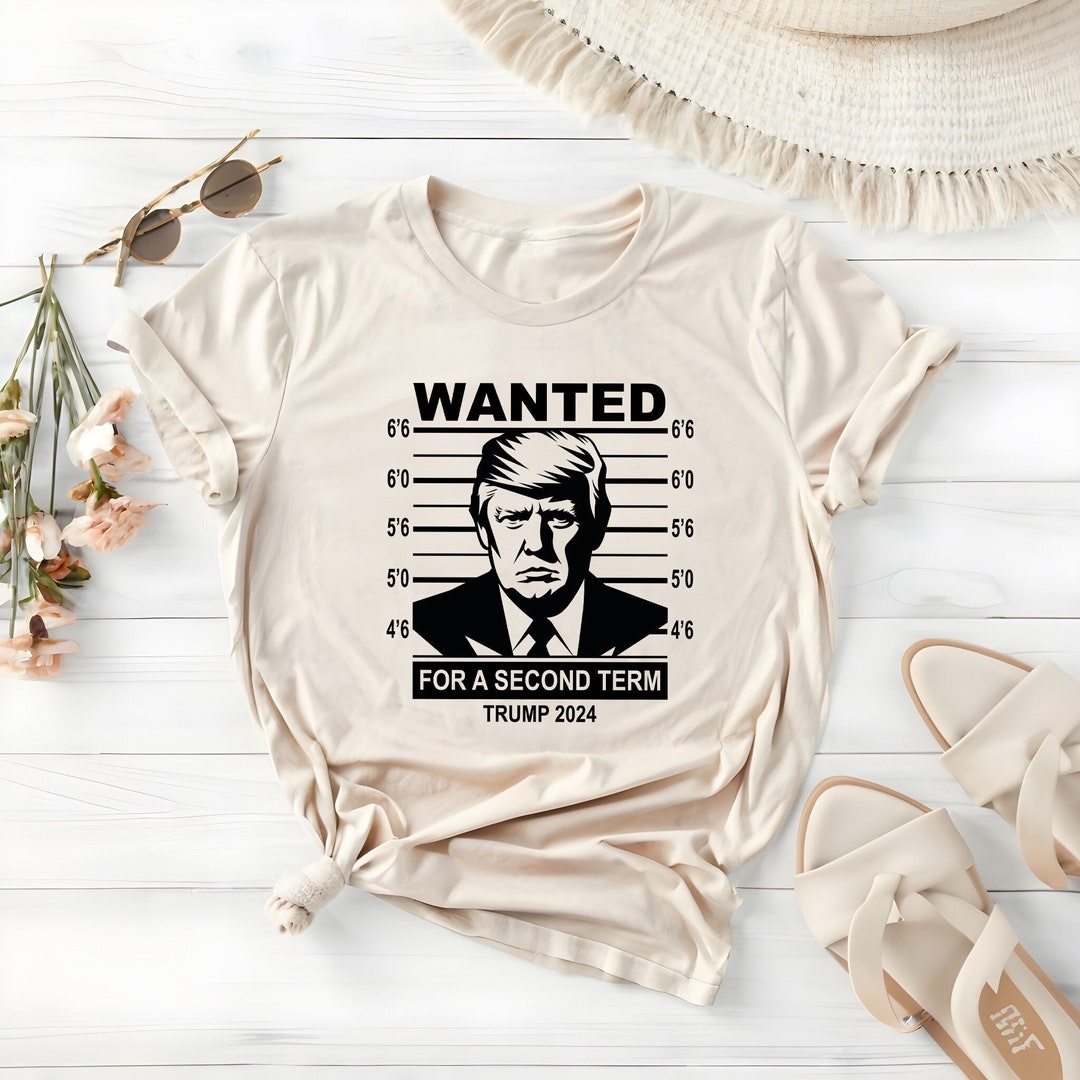 Donald Trump Mugshot Shirts, Trump Mugshot Sweatshirt, 2024 Second Term ...