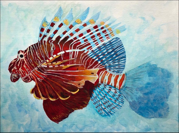 Lionfish Painting