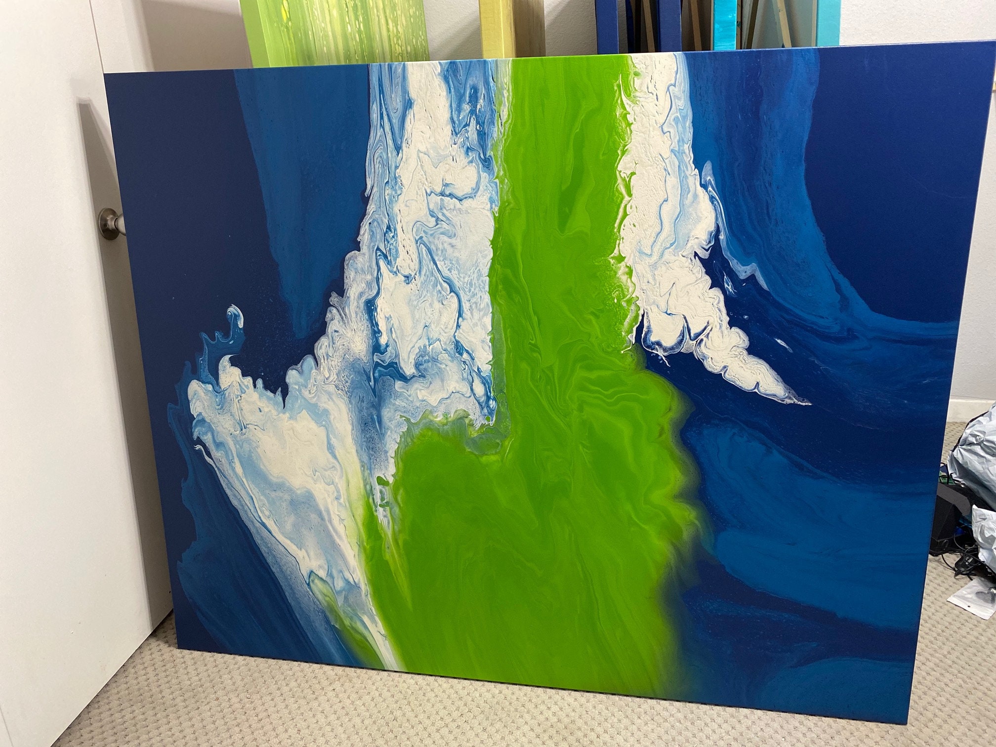 48x60 Canvas for Big Walls - "island" - Etsy
