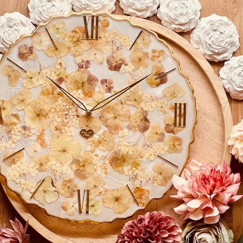 Resin Flower Art - Etsy