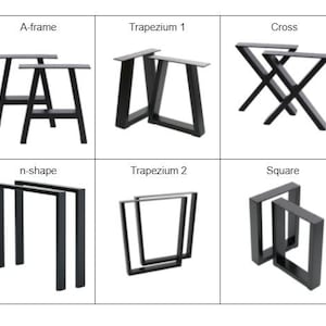 Desk Home Office Study Solid Wood Steel Legs PC Gaming Table Writing ...