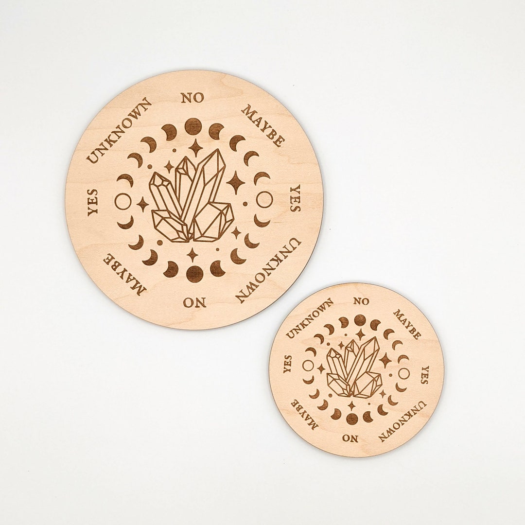 Crystal Cluster Pendulum Board - Etsy