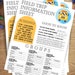 Field Trip Information Sheet Classroom Forms Forms for - Etsy