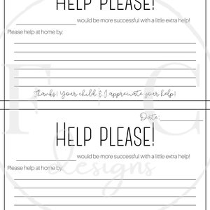 Editable Send Home Forms | Back to School | Classroom Forms | Template ...