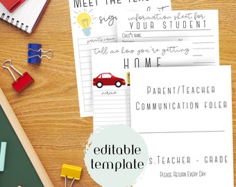 Editable Meet the Teacher Template for Google Slides (Instant Download ...