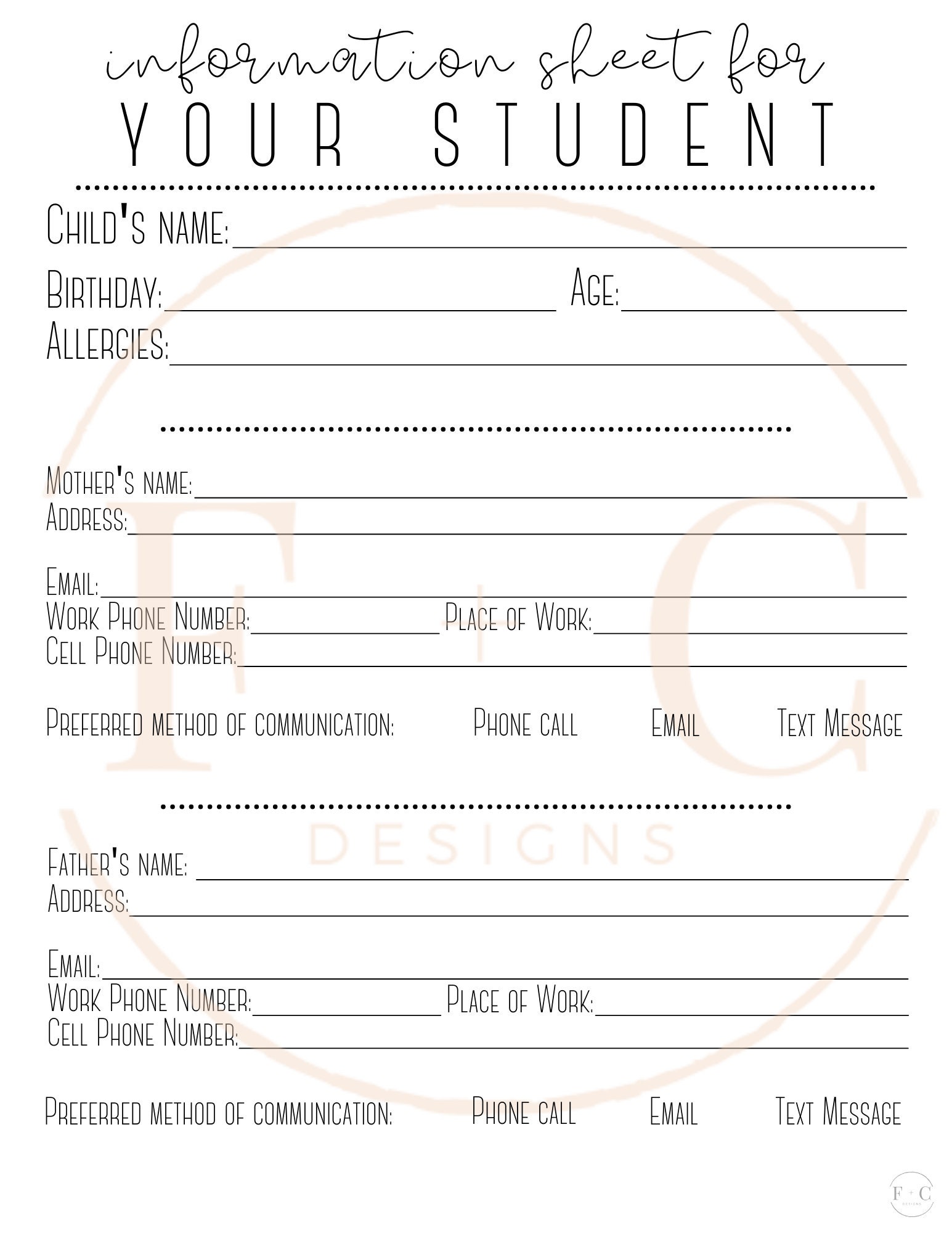 Editable Meet the Teacher Bundle | Ready to Print | Instant Download ...