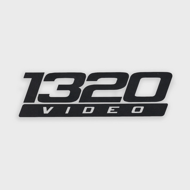 1320 Video Racing Vinyl Sticker Window Decal - Etsy