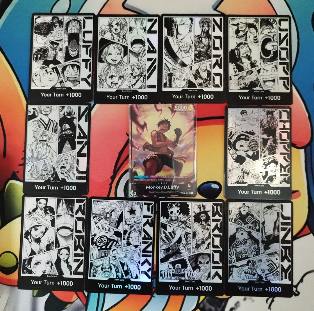 Custom Gifts Pack Plus Leader for One Pieceone Piece - Etsy