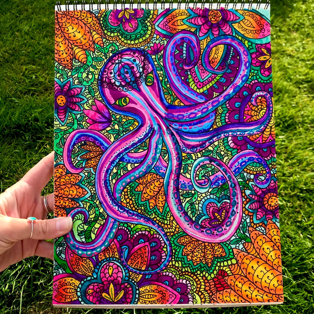 The Beatles Psychedelic Art Prints, Hippie Art Prints, Trippy Art Print ...