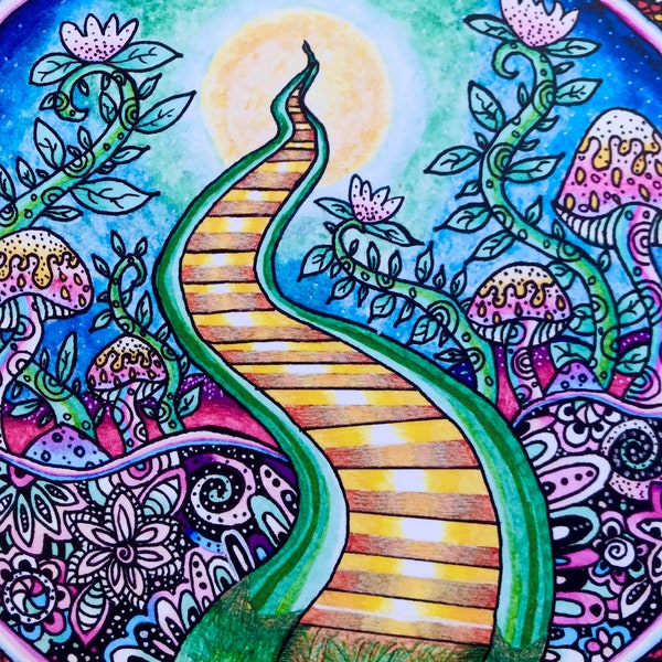 Trippy Art - Etsy