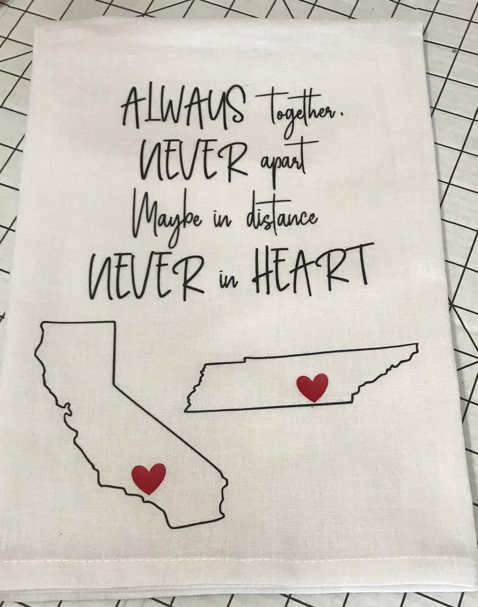 Always Together Never Apart - Etsy