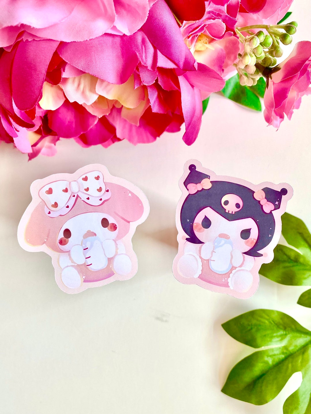 Baby Bunny Stickers | Cute Illustration Sticker| Anime Waterproof Vinyl ...