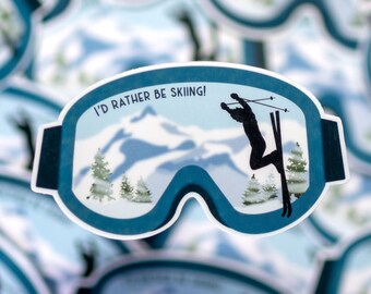 Mt. Baker Washington Sticker Tail Map Sticker Ski - Etsy