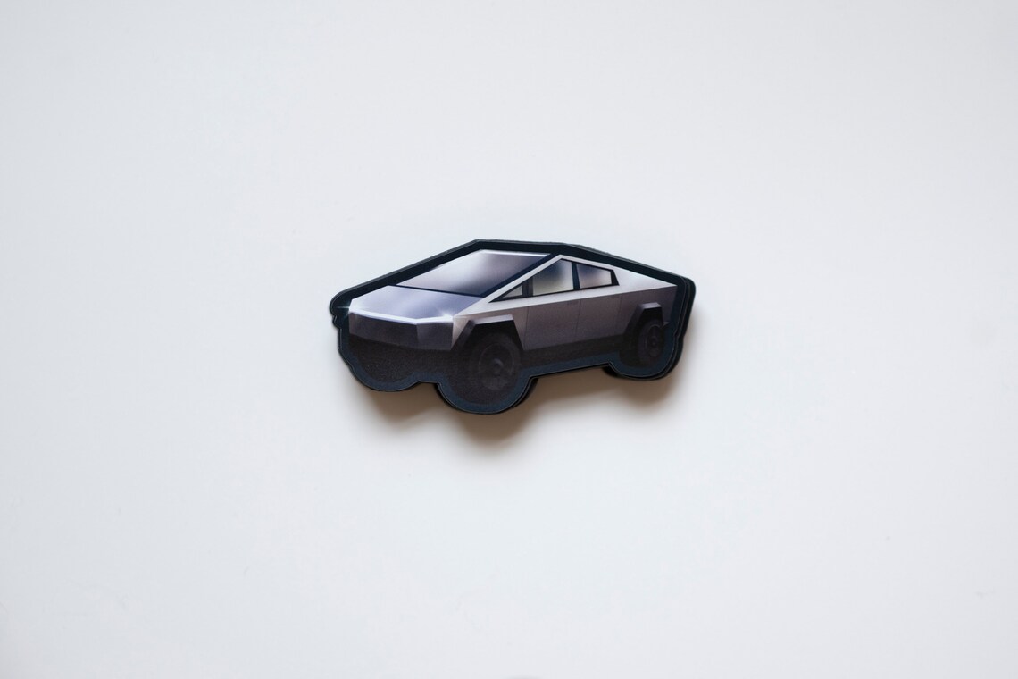 Tesla Cybertruck Magnet Cybertruck Magnet Die-cut Magnet - Etsy