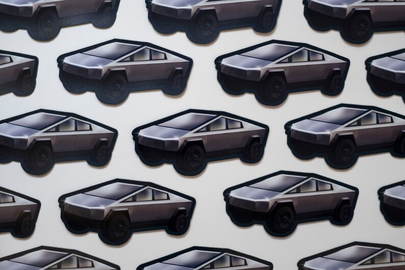 Tesla Cybertruck Magnet Cybertruck Magnet Die-cut Magnet - Etsy