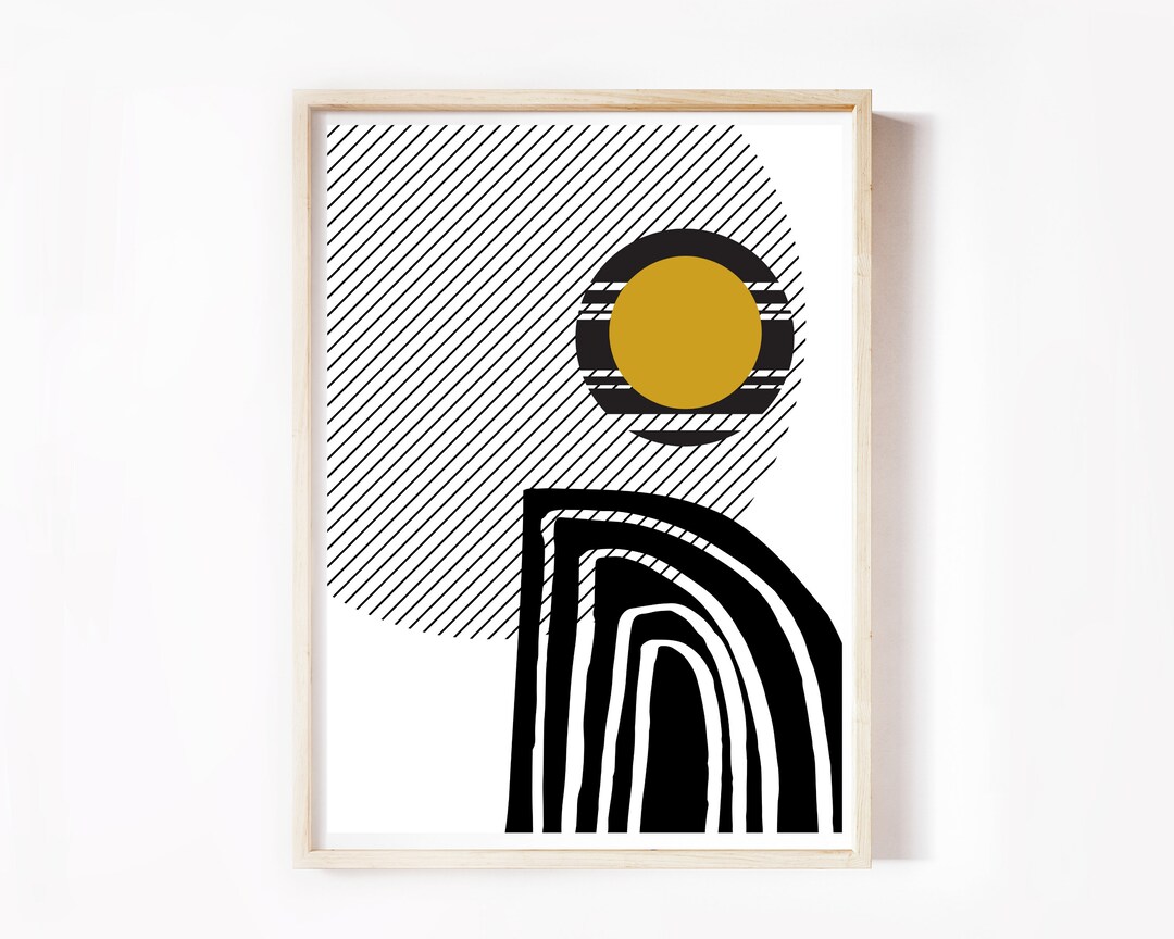 Abstract Line Art, Abstract Arch, Line Art Drawing, Digital Download ...