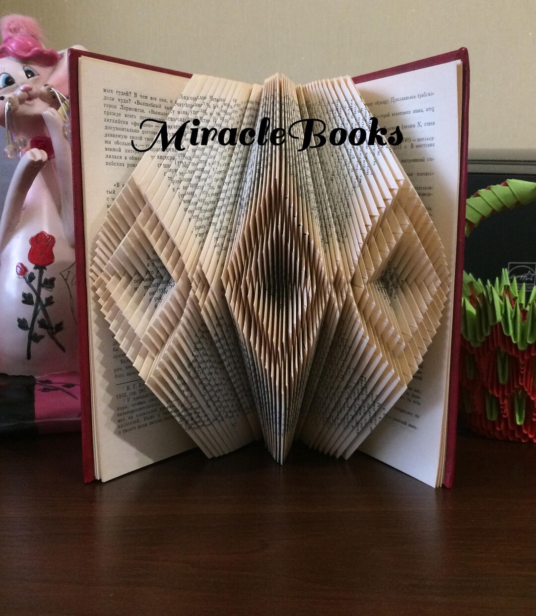 Geometric BOOK FOLDING PATTERN Figures 14 (diamonds 3) + Instructions ...