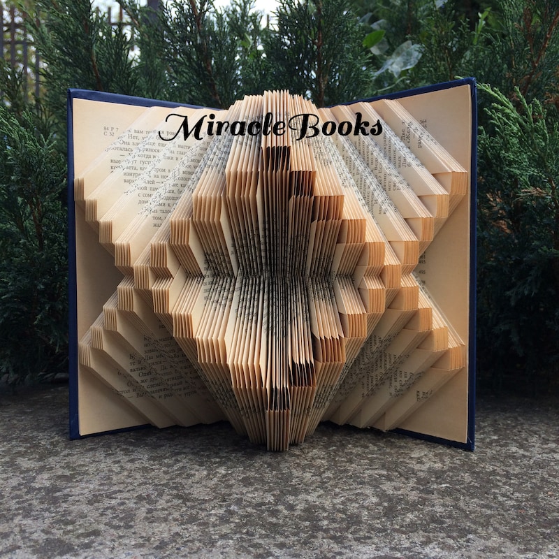 Folded Book Pattern - Etsy
