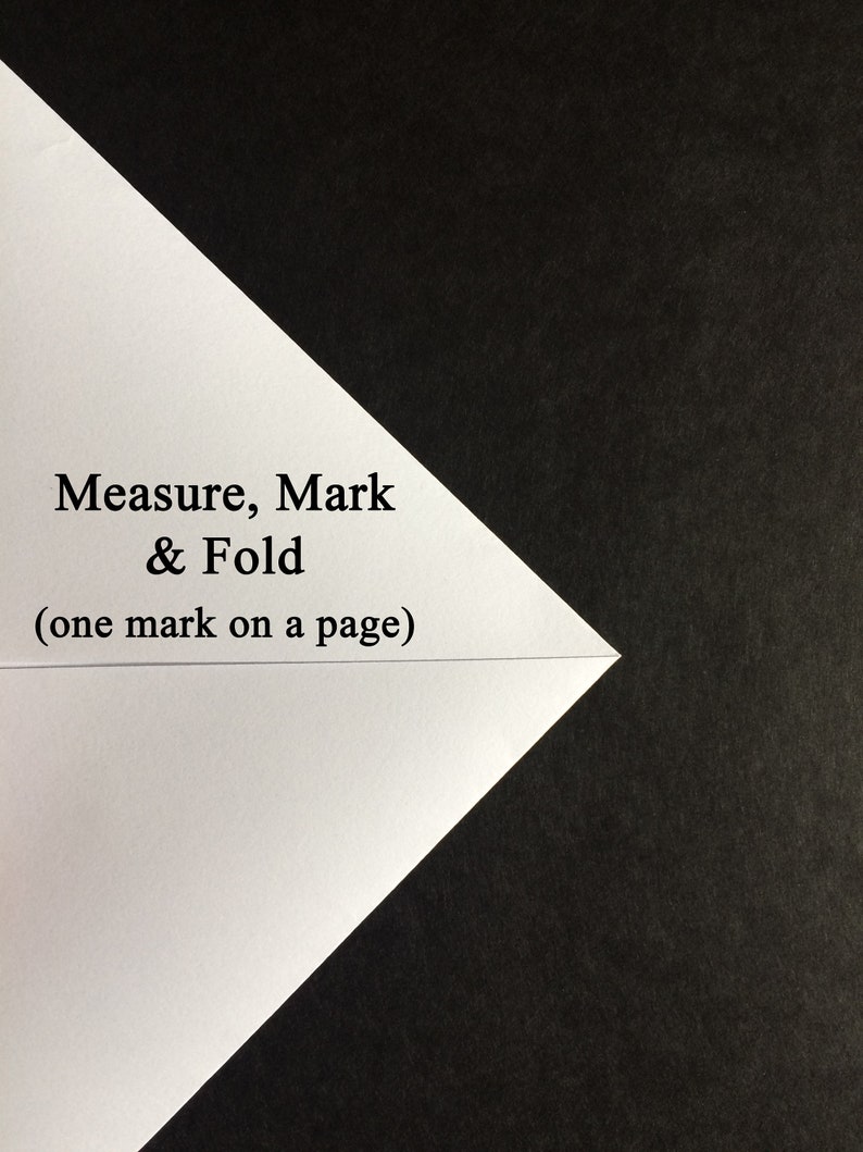 Sine and Cosine BOOK FOLDING PATTERN Instructions - Etsy