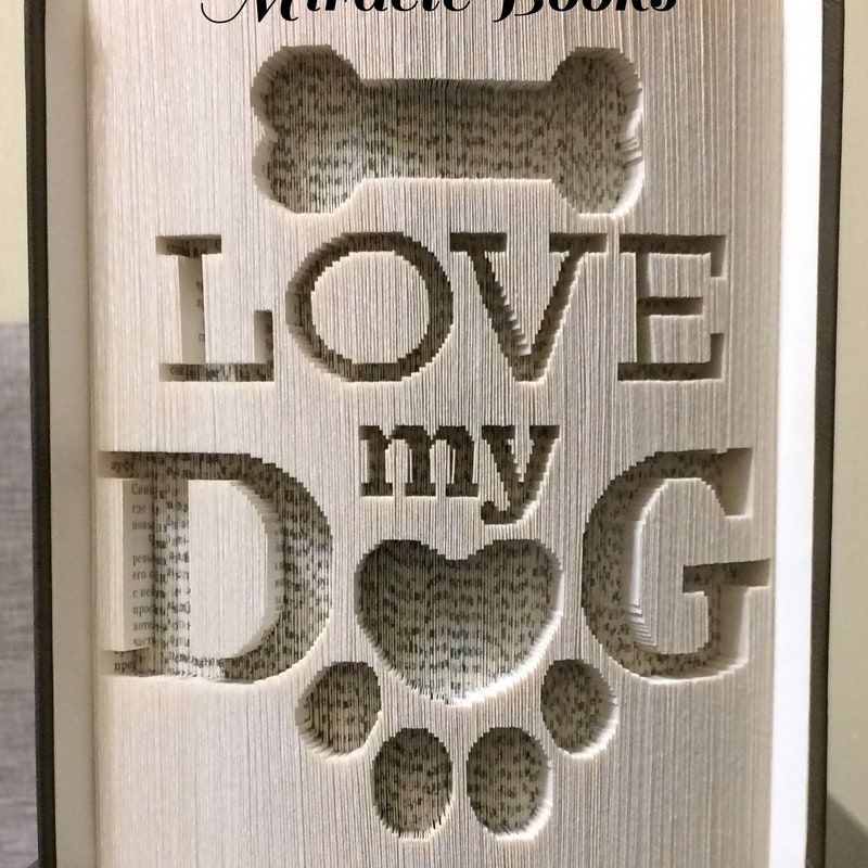 I Love My Dog - Etsy
