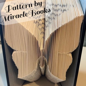 Butterfly Book Folding PATTERN (MMF) + Instructions + FREE Paw Print ...