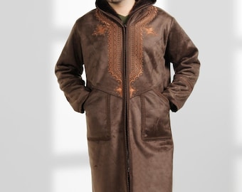 Farwa Bisht Fur Men Winter Coat Arabic Cloak - Etsy