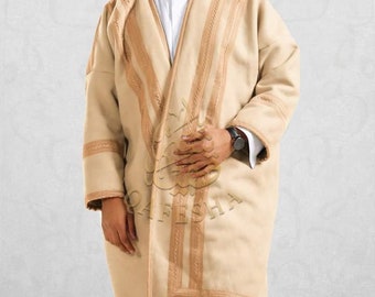 Farwa Bisht Fur Men Winter Coat Arabic Cloak - Etsy