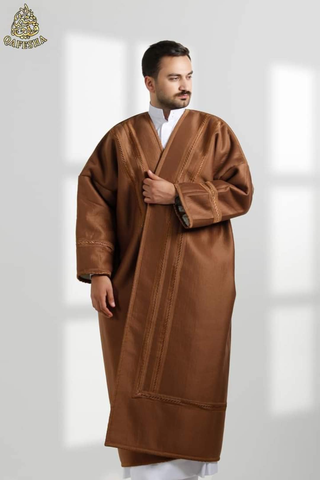 Farwa Fur Men Bisht Arabic Cloak Winter Warm Coat Heavy Style - Etsy