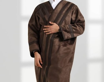 Farwa Bisht Fur Men Winter Coat Arabic Cloak - Etsy