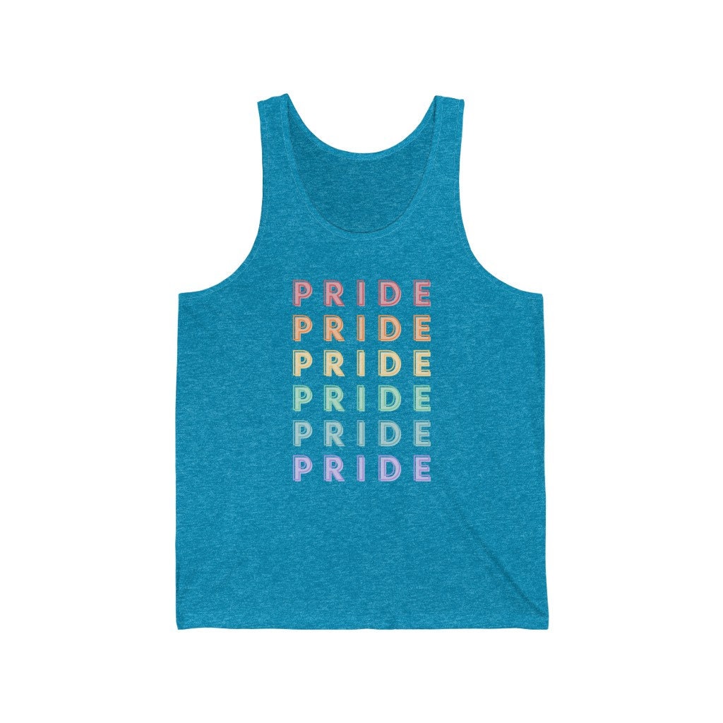 Pride Tank Top Rainbow Shirt Pride Shirt LGBT Shirt Gay Pride - Etsy.de