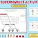 Supermarket Activity Pre-School Activity Sheet | Etsy