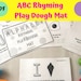 Number 1-10 Tracing Mat Printable | Play Dough Mat | Tracing Activity ...